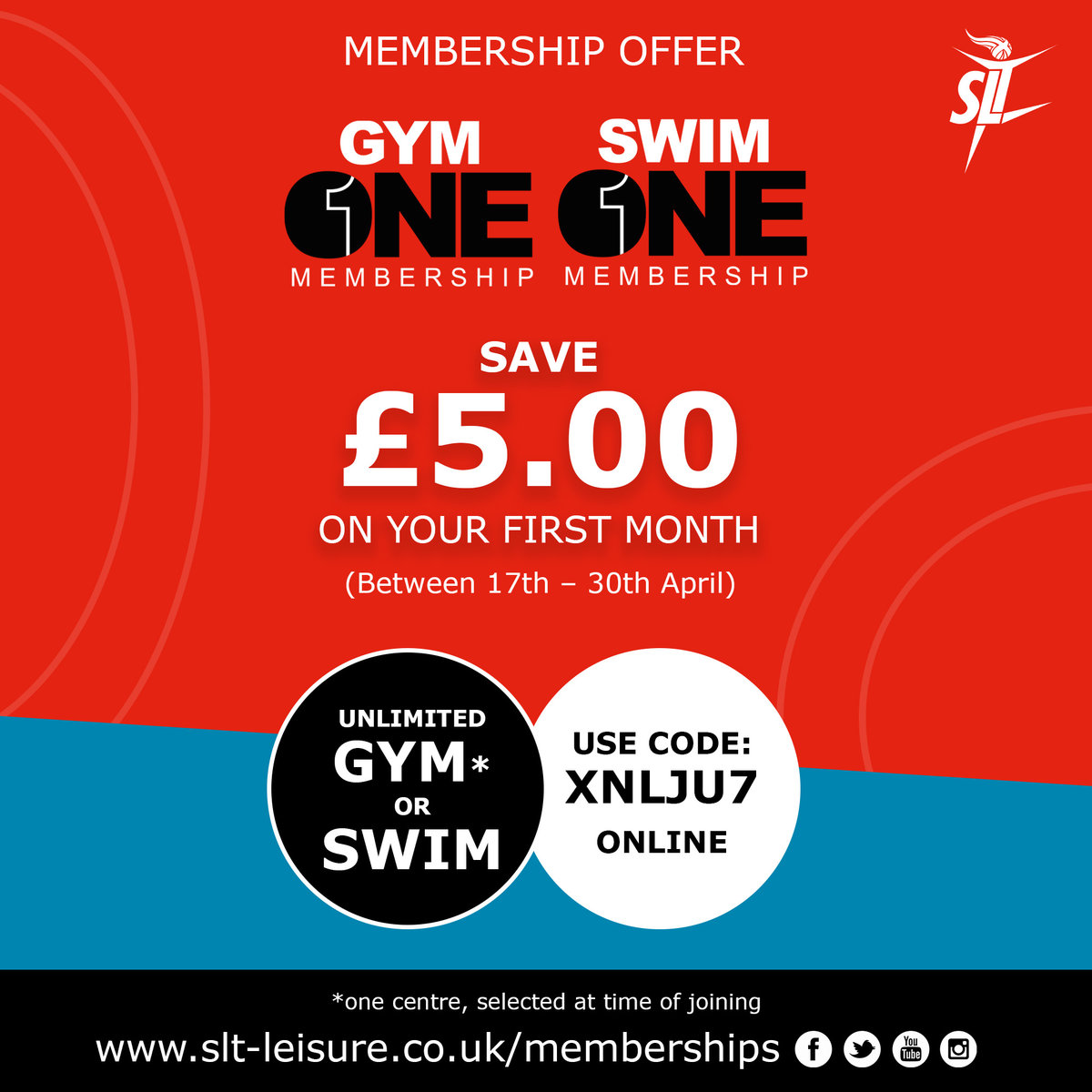 Membership Offer Save £5 00 Sandwell Leisure Trust